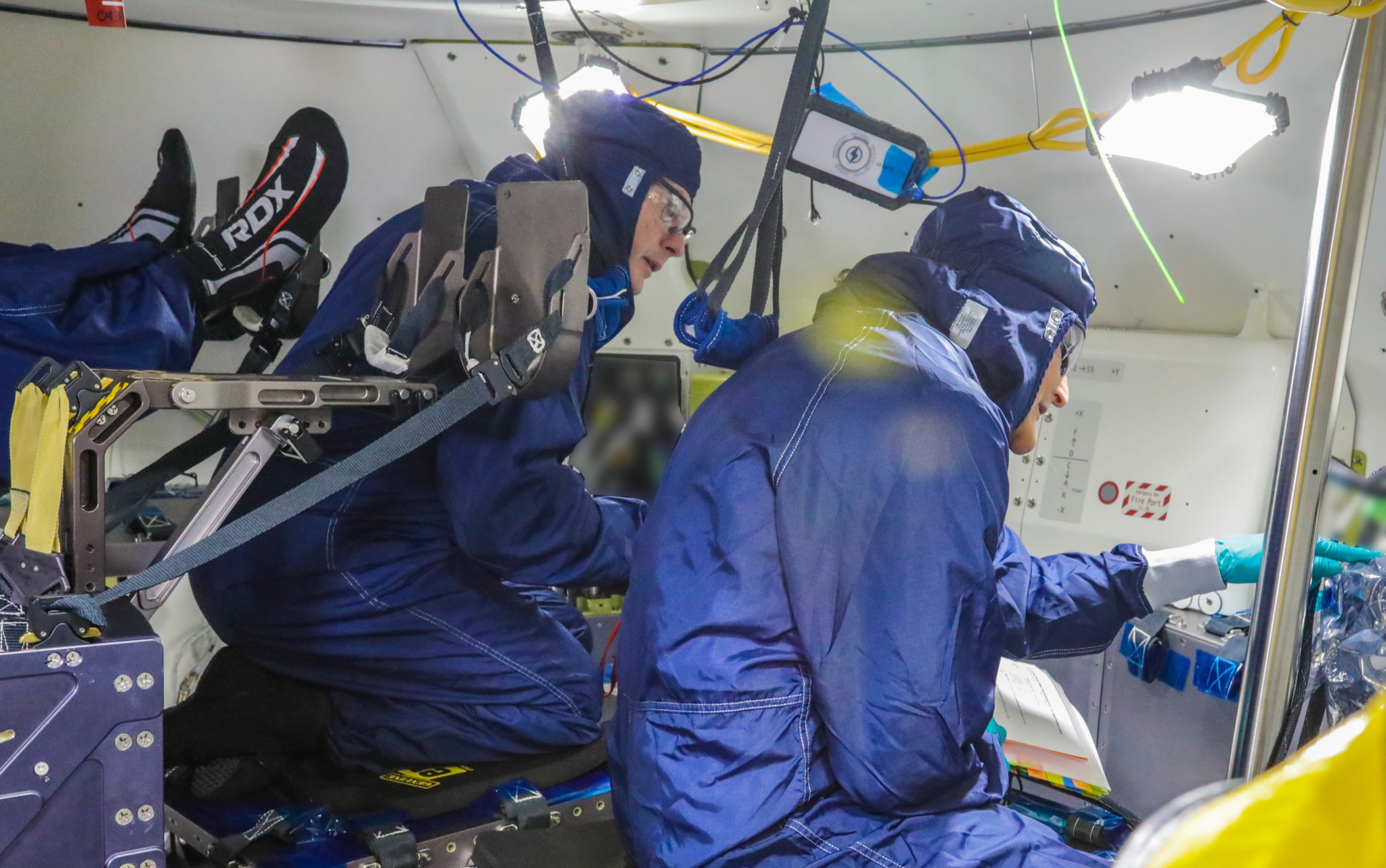Starliner Crew Performs Cabin Operations, Checks Out Tools